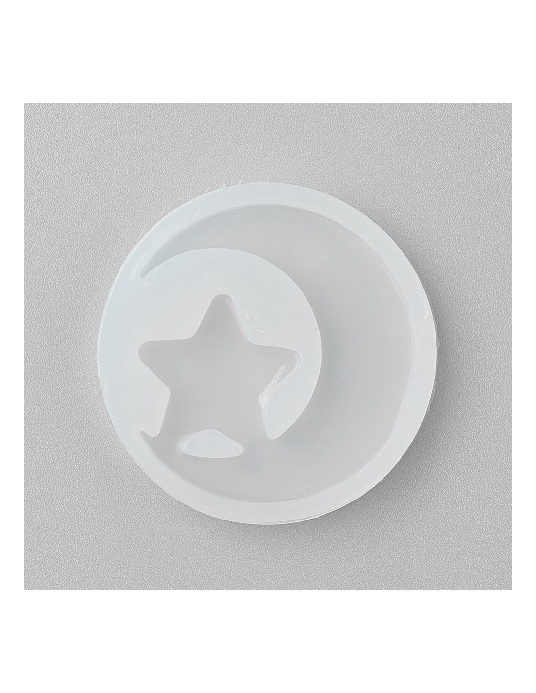 Molde de silicona de Luna y Estrella