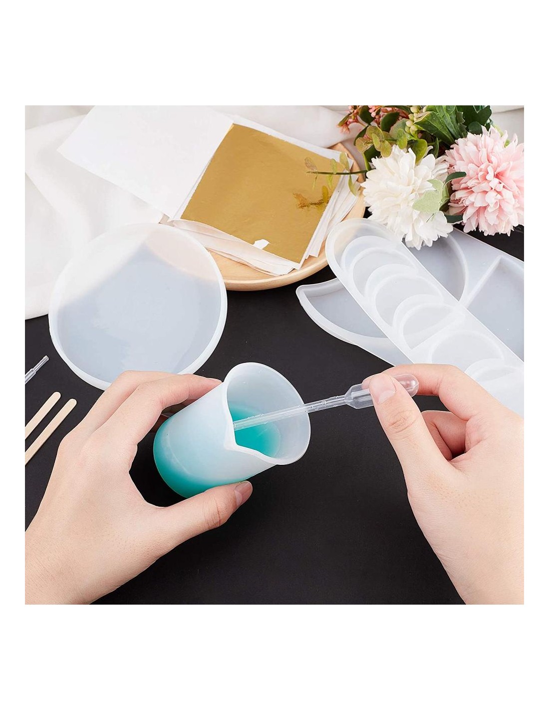 Kit de molde de fases de la Luna