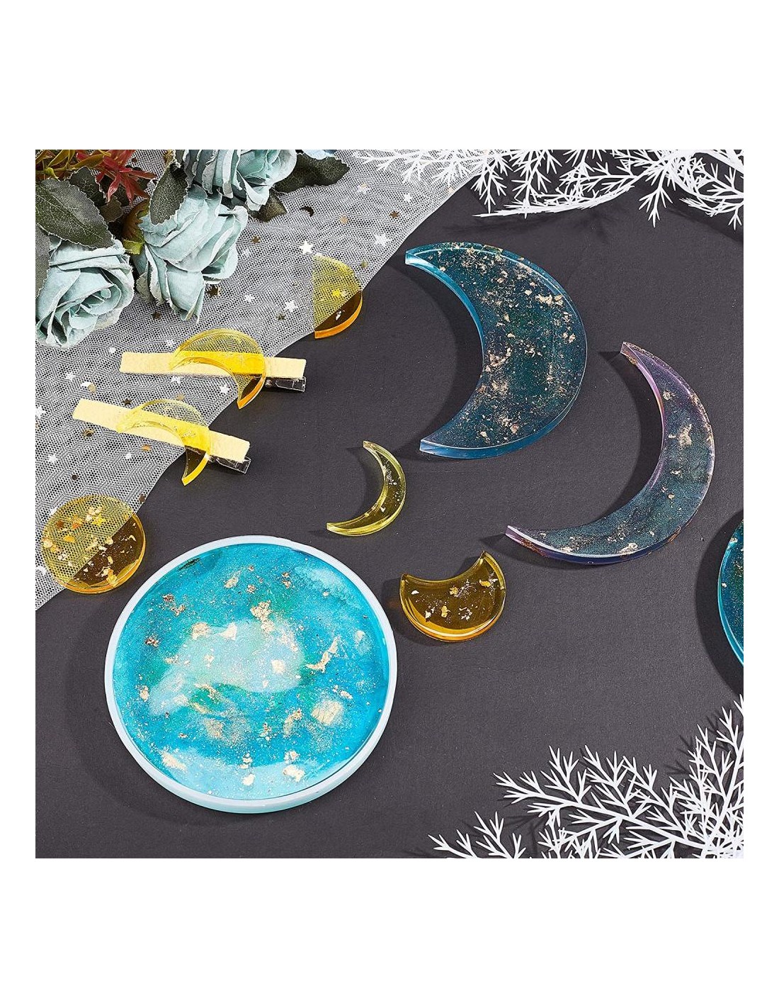 Kit de molde de fases de la Luna