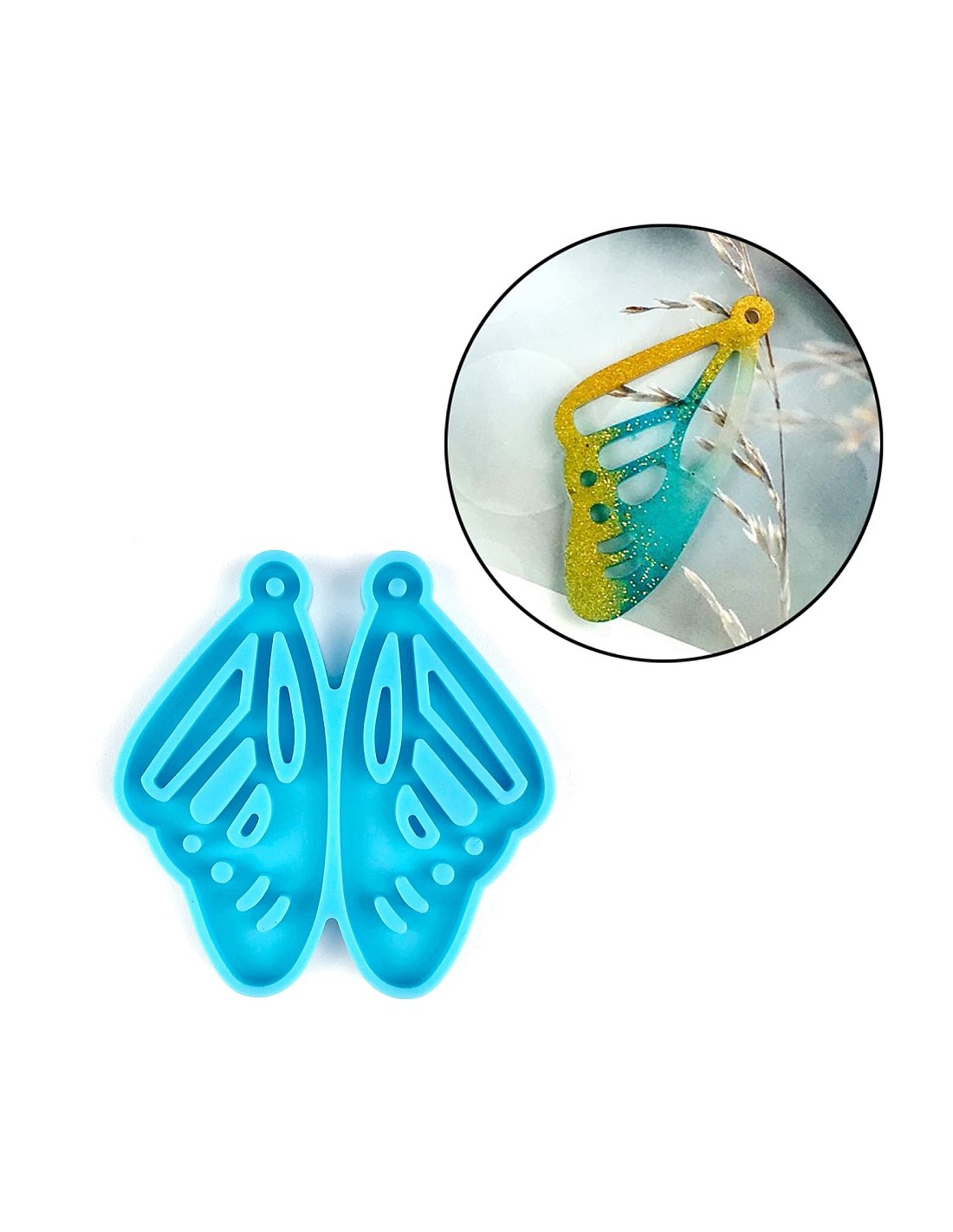 Molde de Alas de Mariposas